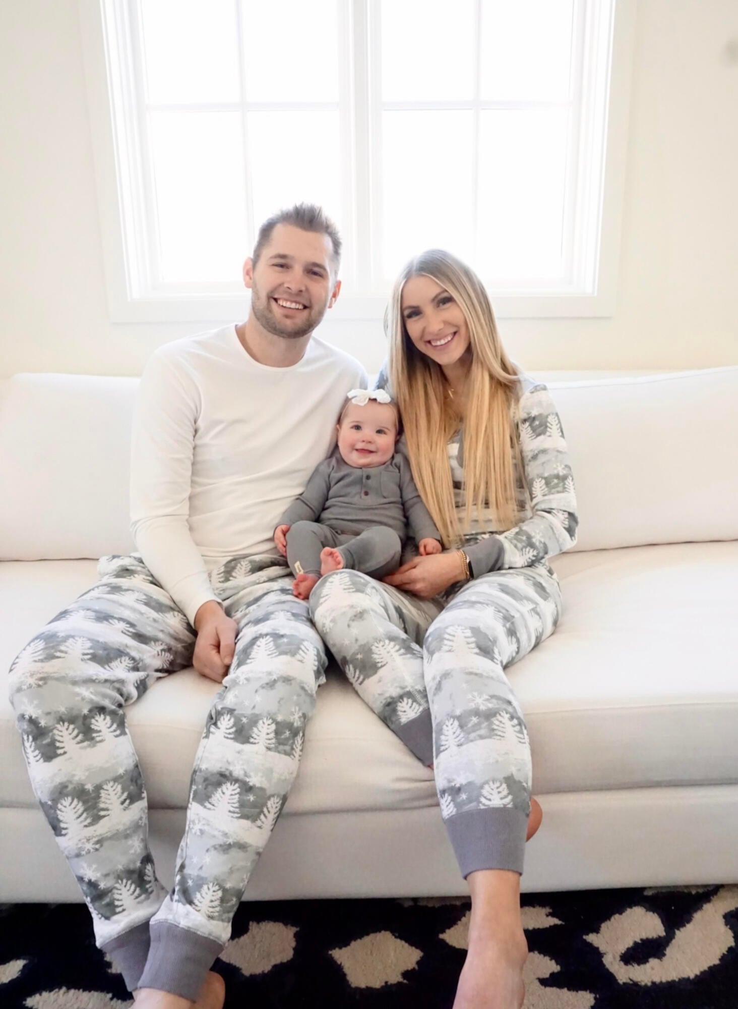 Organic Holiday Men's Jogger & Cap Set in Winter Wonderland by L'ovedbaby – Avery and Everett