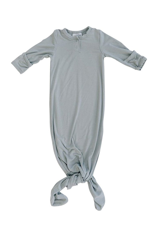 Stone Bamboo Knot Gown by Mebie Baby – Avery and Everett